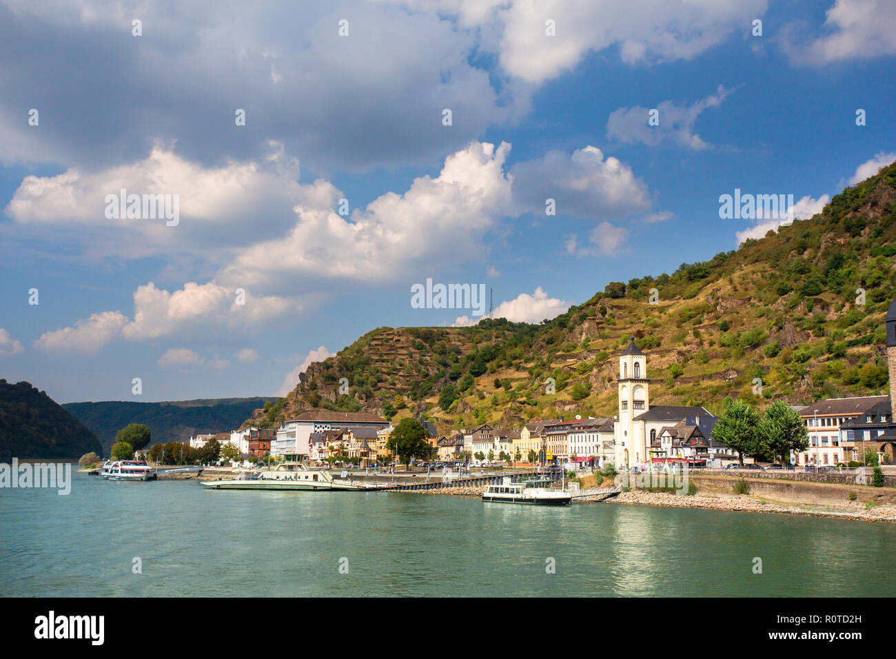 Loreley germany castle hi-res stock photography and images - Alamy
