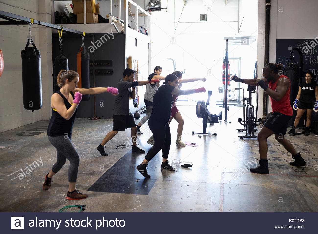 Boxing Class Stock Photos & Boxing Class Stock Images - Alamy