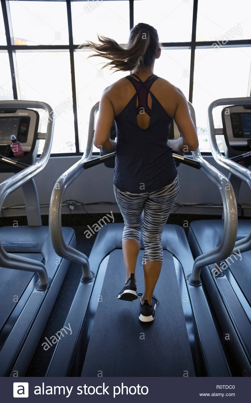 Treadmill in gym hi-res stock photography and images - Alamy