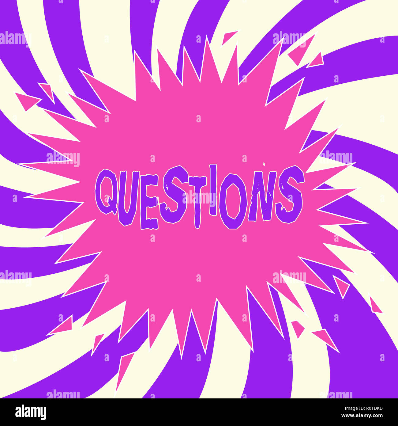 Writing note showing Questions. Business photo showcasing Interrogative ...