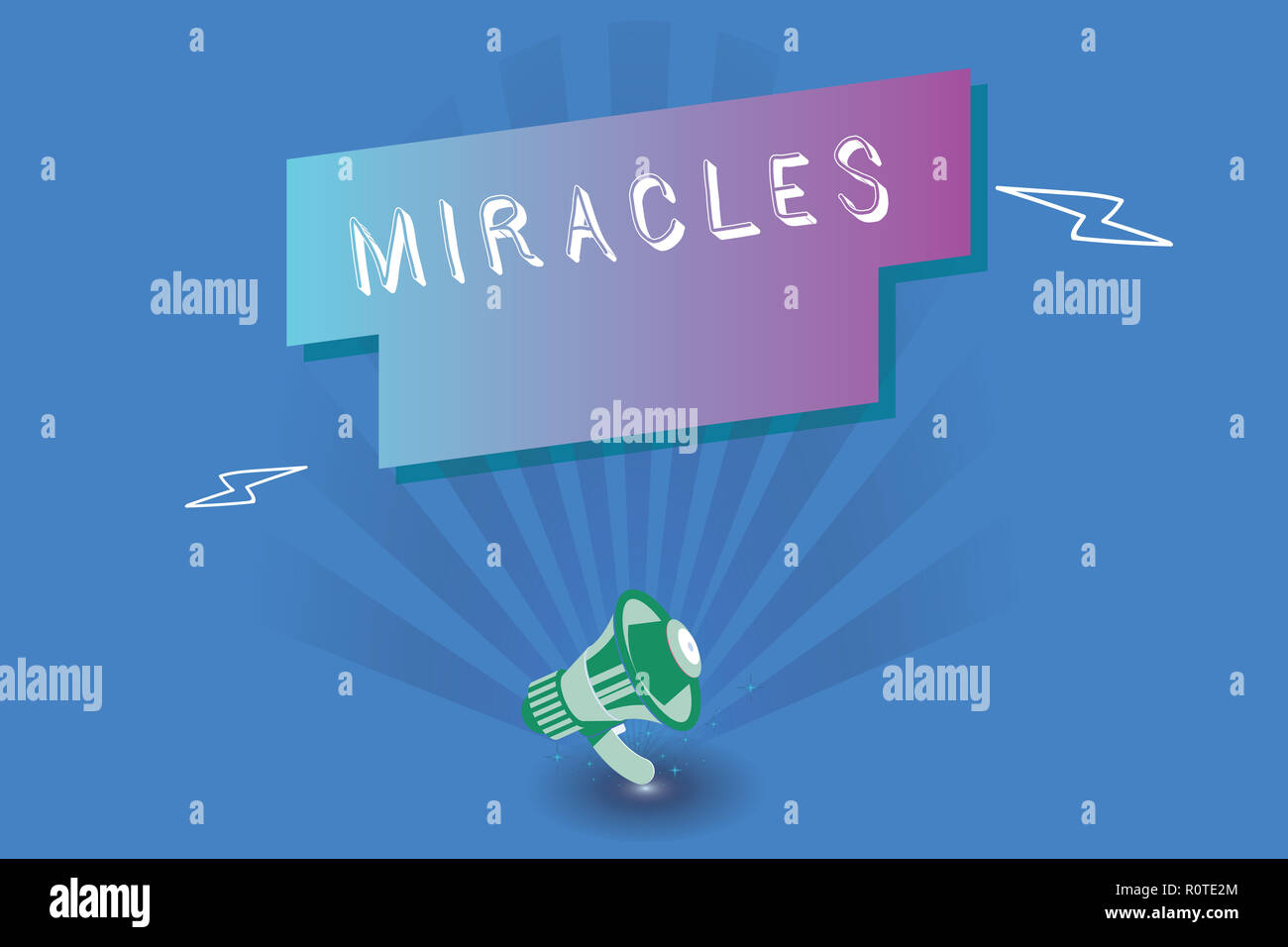 Handwriting text writing Miracles. Concept meaning extraordinary and ...