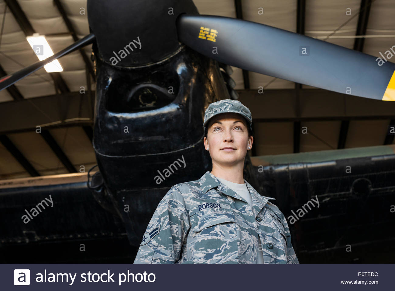 Army soldier military uniform standing transportation hi-res stock ...