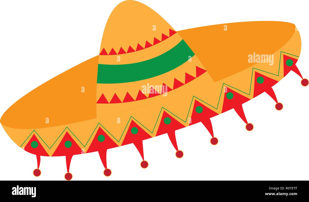 Isolated traditional mexican hat Stock Vector Image & Art - Alamy