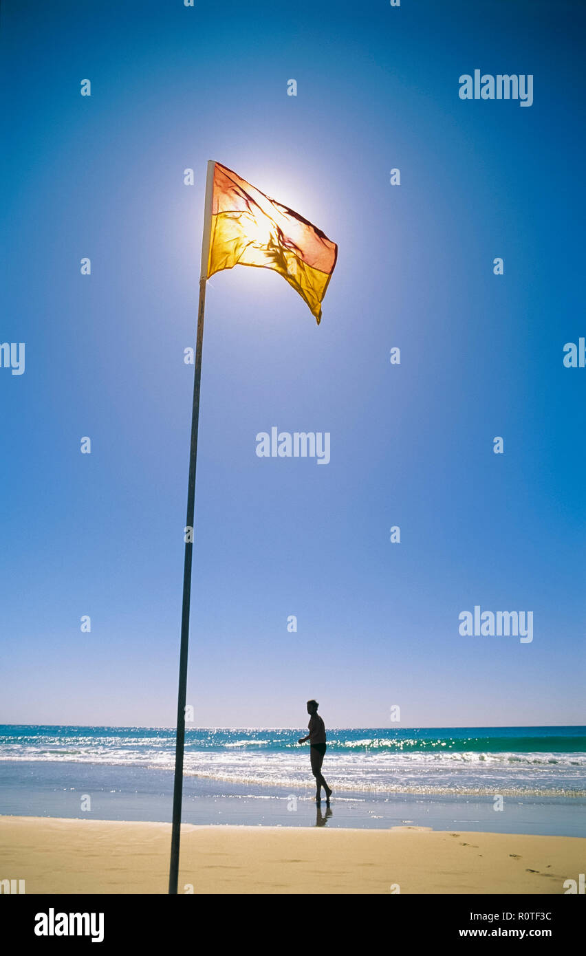 Australian Beach Safety Flag High Resolution Stock Photography and ...