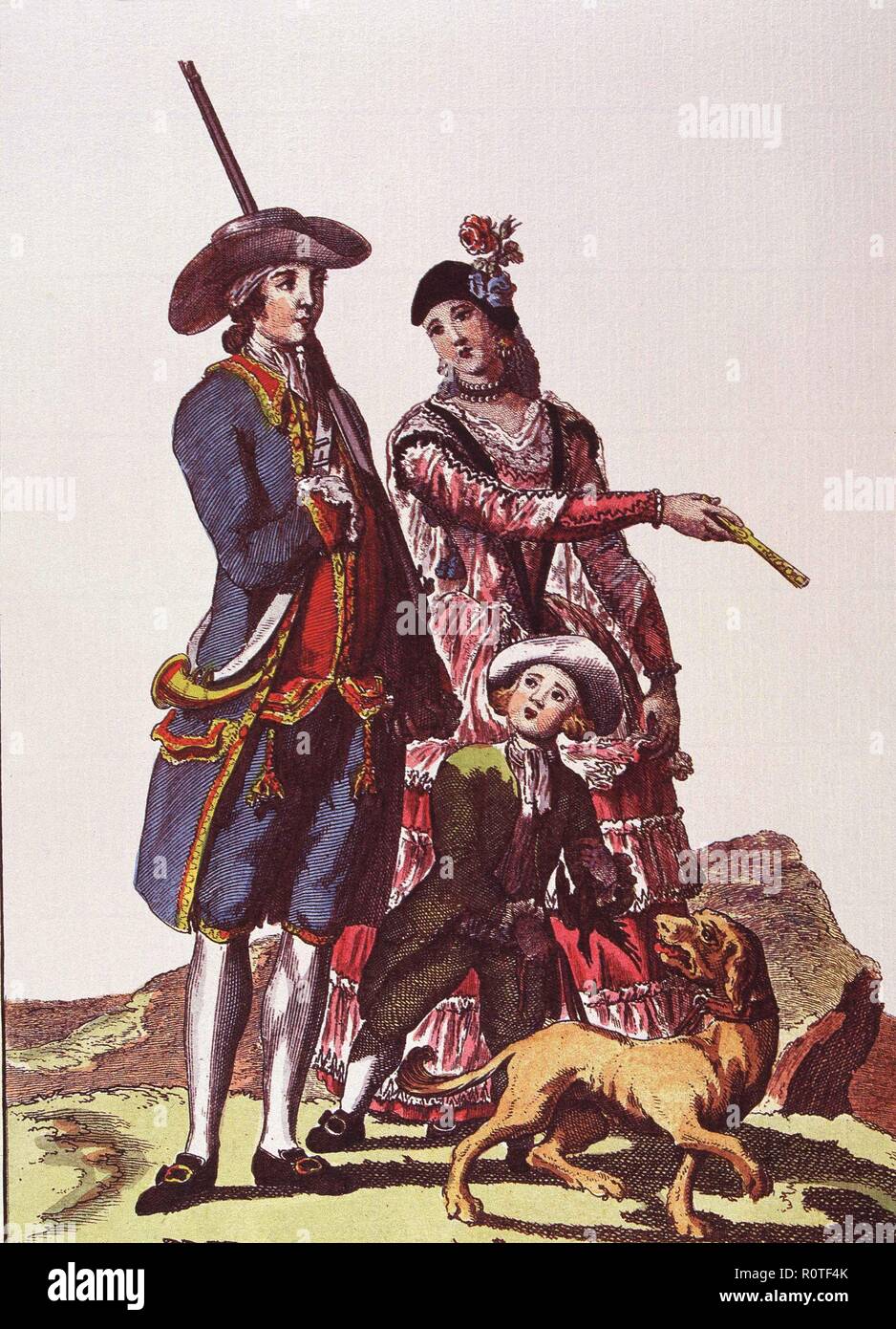 MESTIZAJE.- . "DE ESPAÑOL Y MORISCO SALE ALBINO" GRABADO DE JUAN DE LA ...