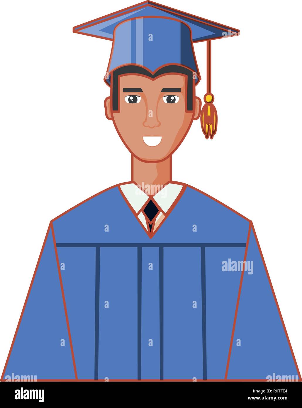 Graduated person Stock Vector Images - Alamy