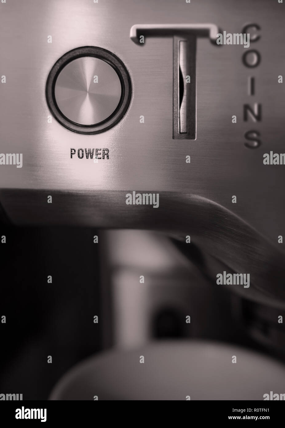 Insert the coins hi-res stock photography and images - Alamy