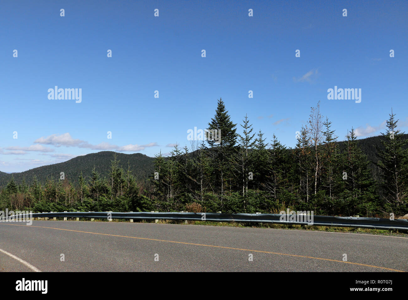Road to Mont Megantic Observatory - Quebec , Canada Stock Photo - Alamy