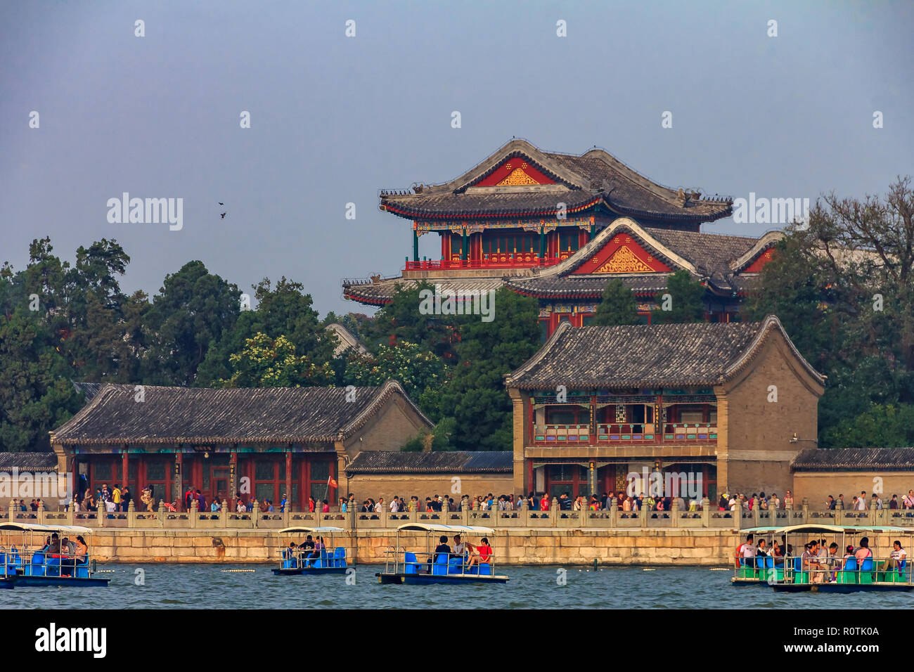Beijing, China - September 18, 2013: Longevity Hill and Summer Palace ...