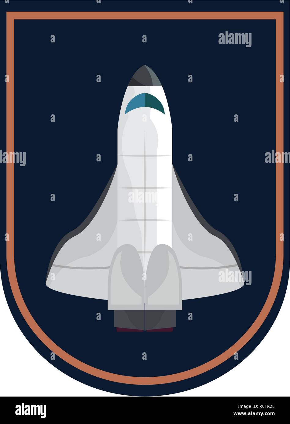 astronomy space rocket mission planet vector illustration Stock Vector ...