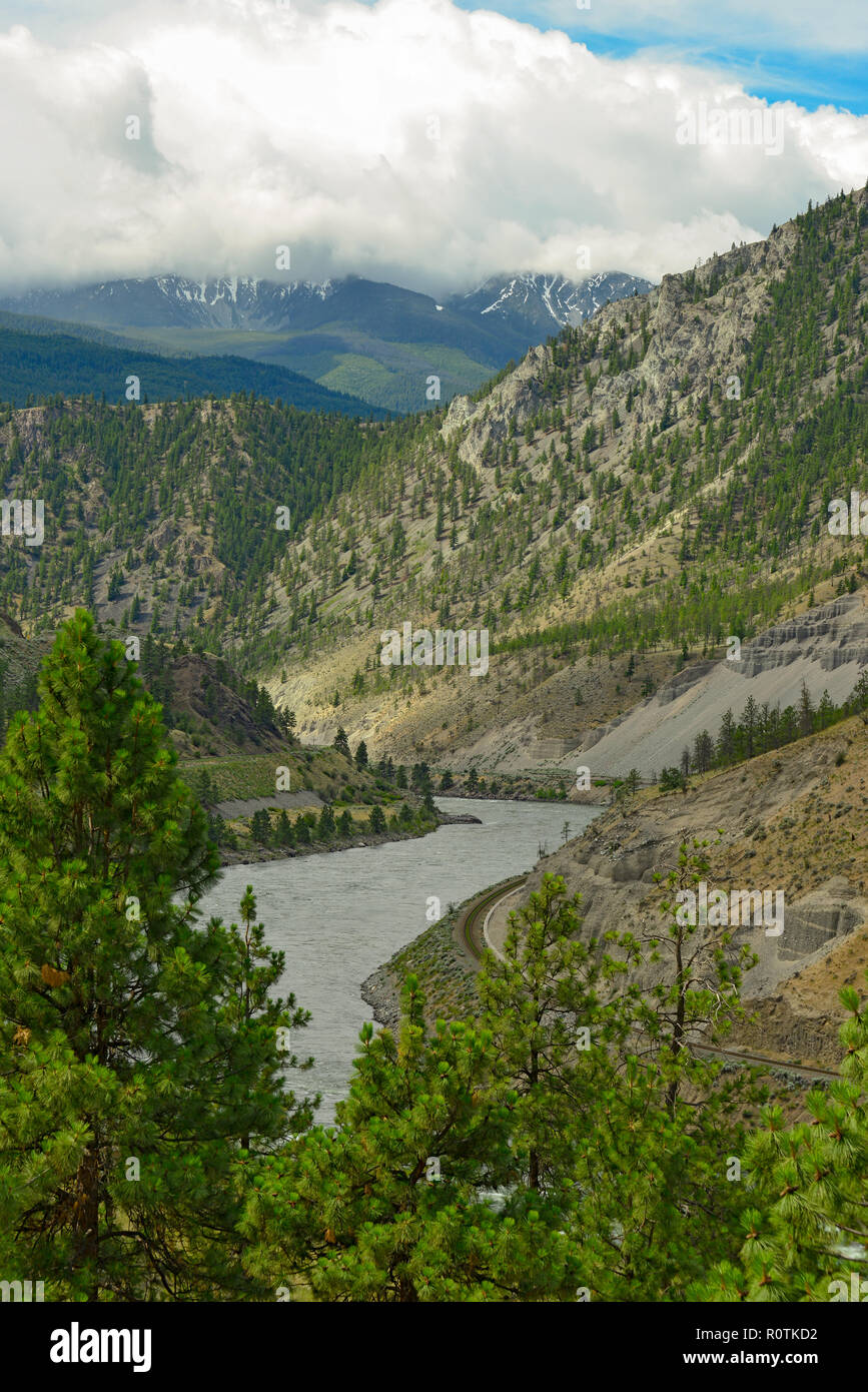 Thompson river water train hi-res stock photography and images - Alamy