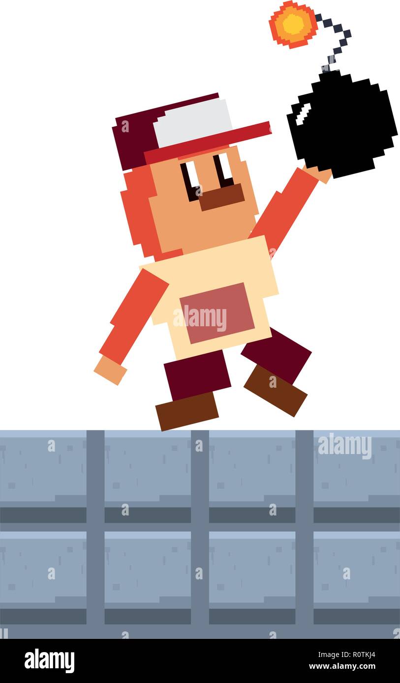 Mario Bomb 8 Bit