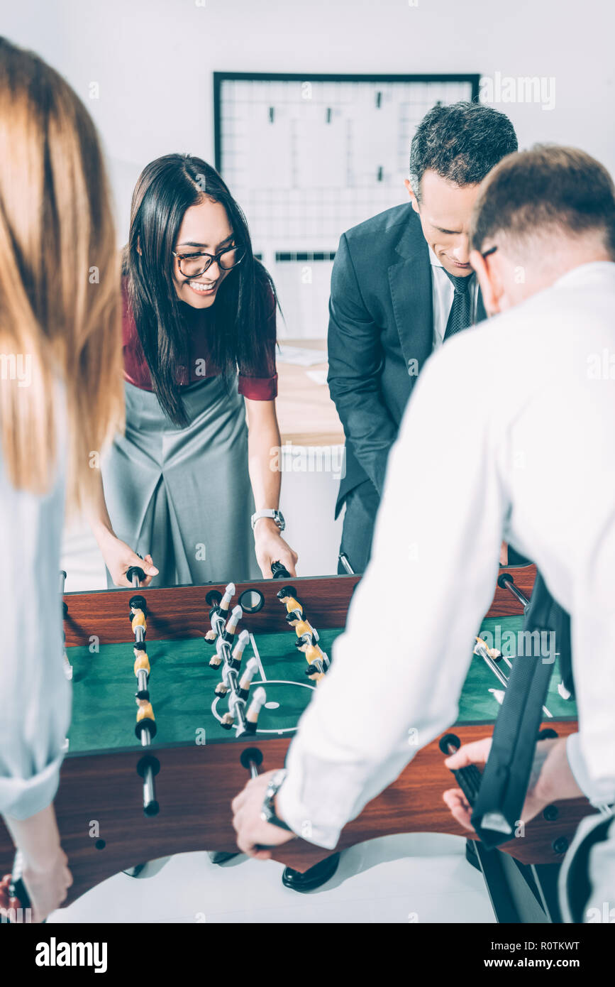 Group happy asian businesspeople having hi-res stock photography and ...
