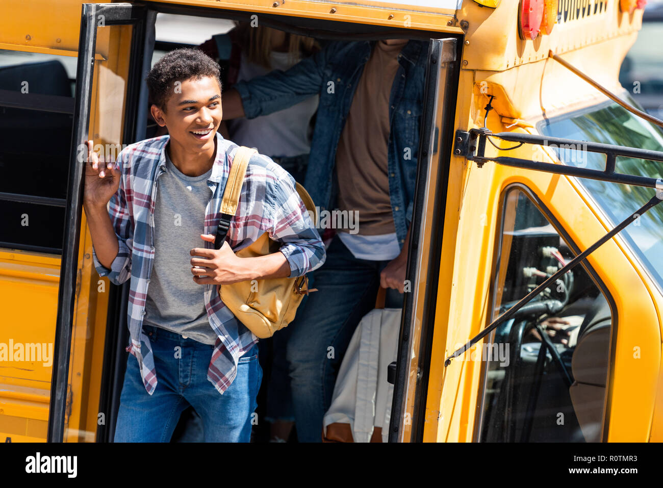Male High School Student Walking High Resolution Stock Photography and ...