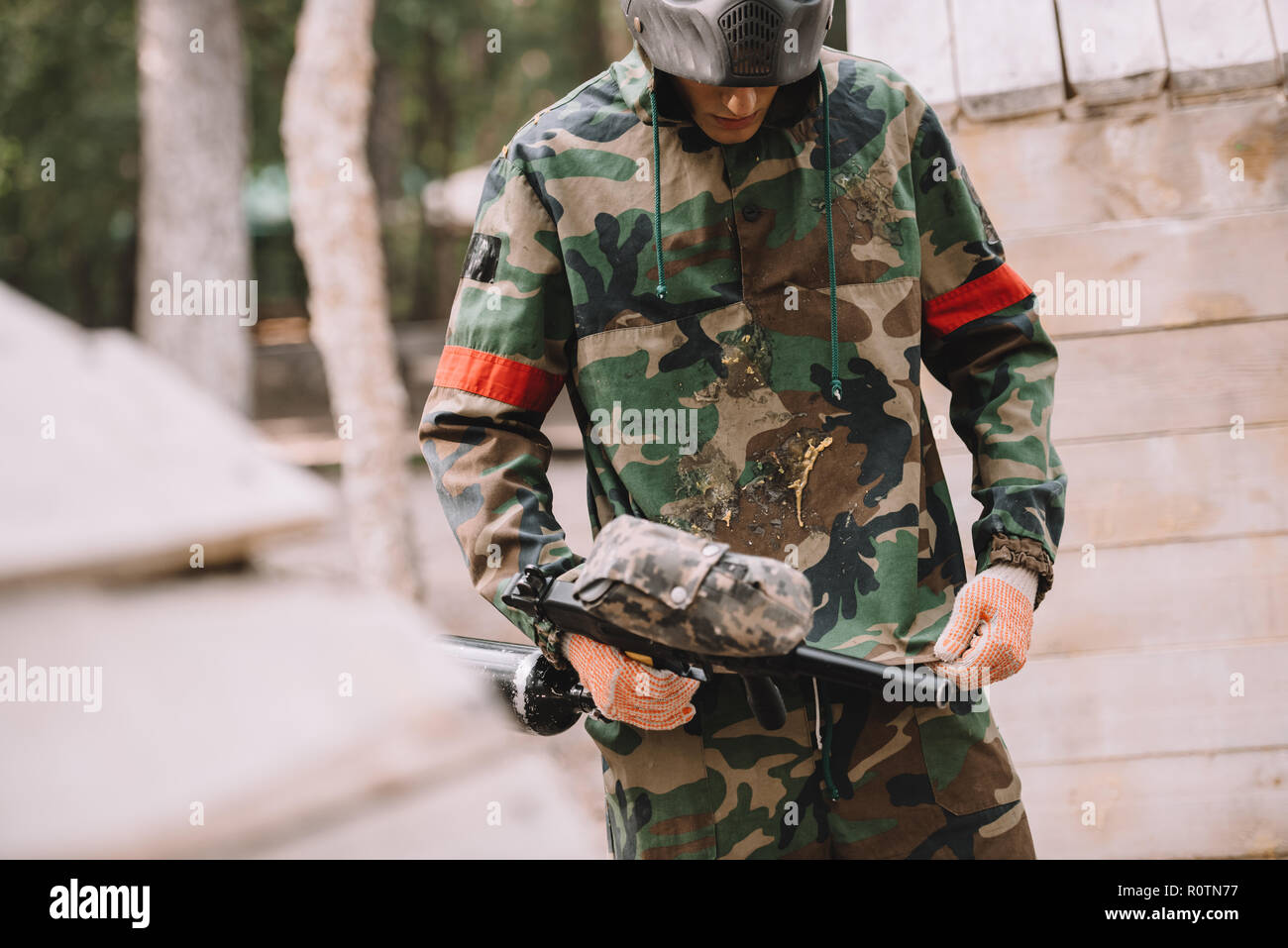 Paintball splash hi-res stock photography and images - Alamy