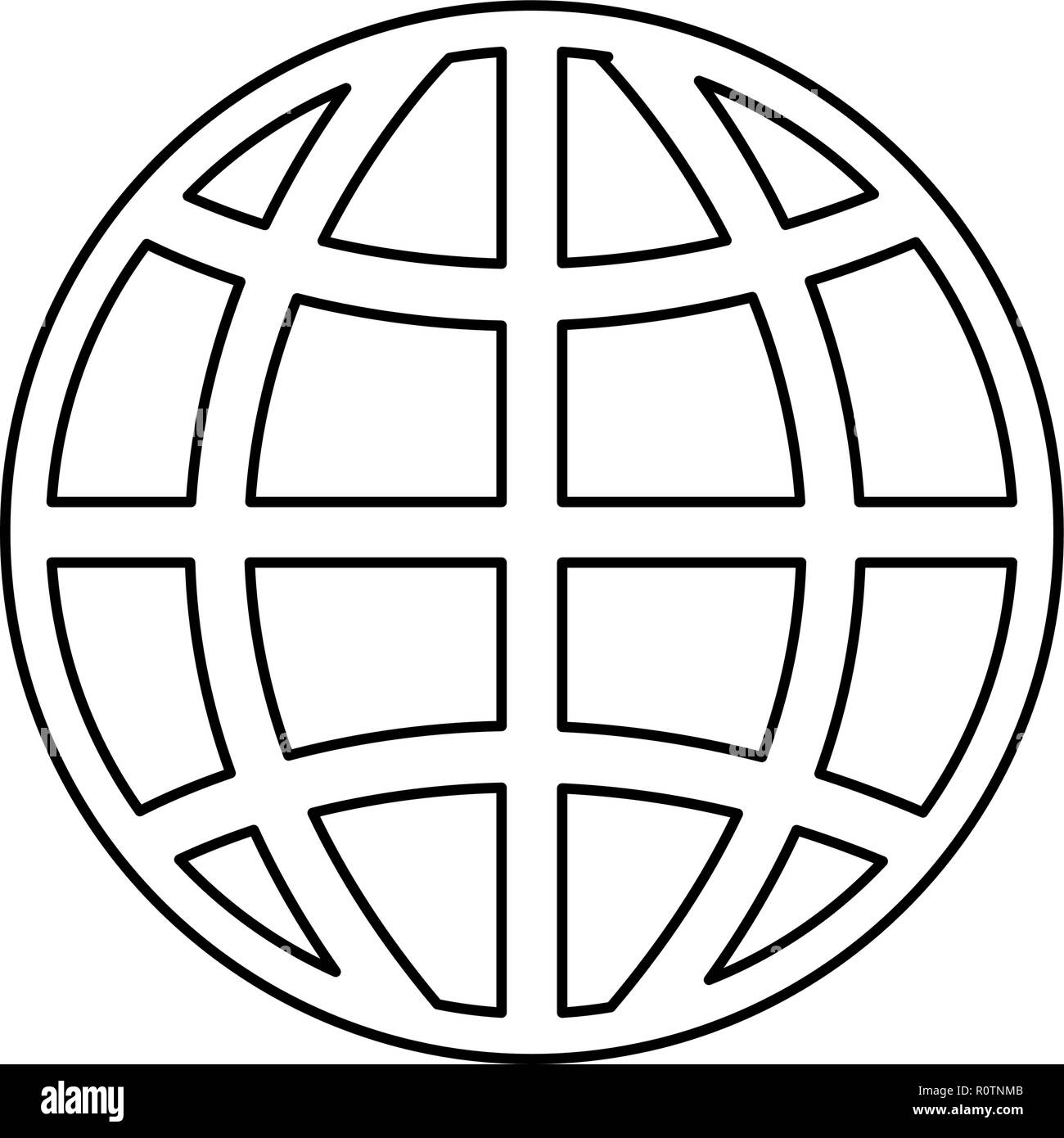 globe world on white background vector illustration vector illustration ...