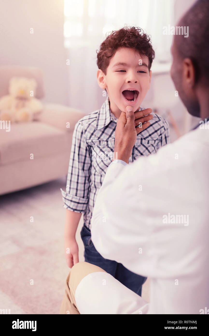 Smart professional male doctor doing his job Stock Photo - Alamy