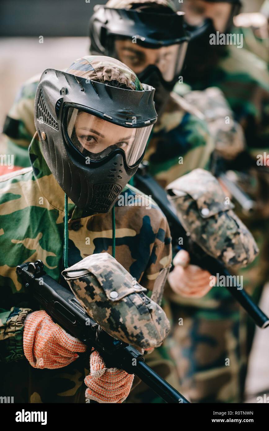 Paintballers High Resolution Stock Photography and Images - Alamy