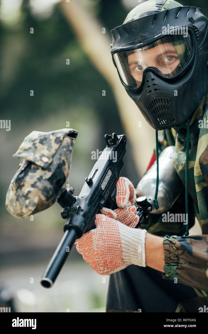 Paintball Guns And Masks