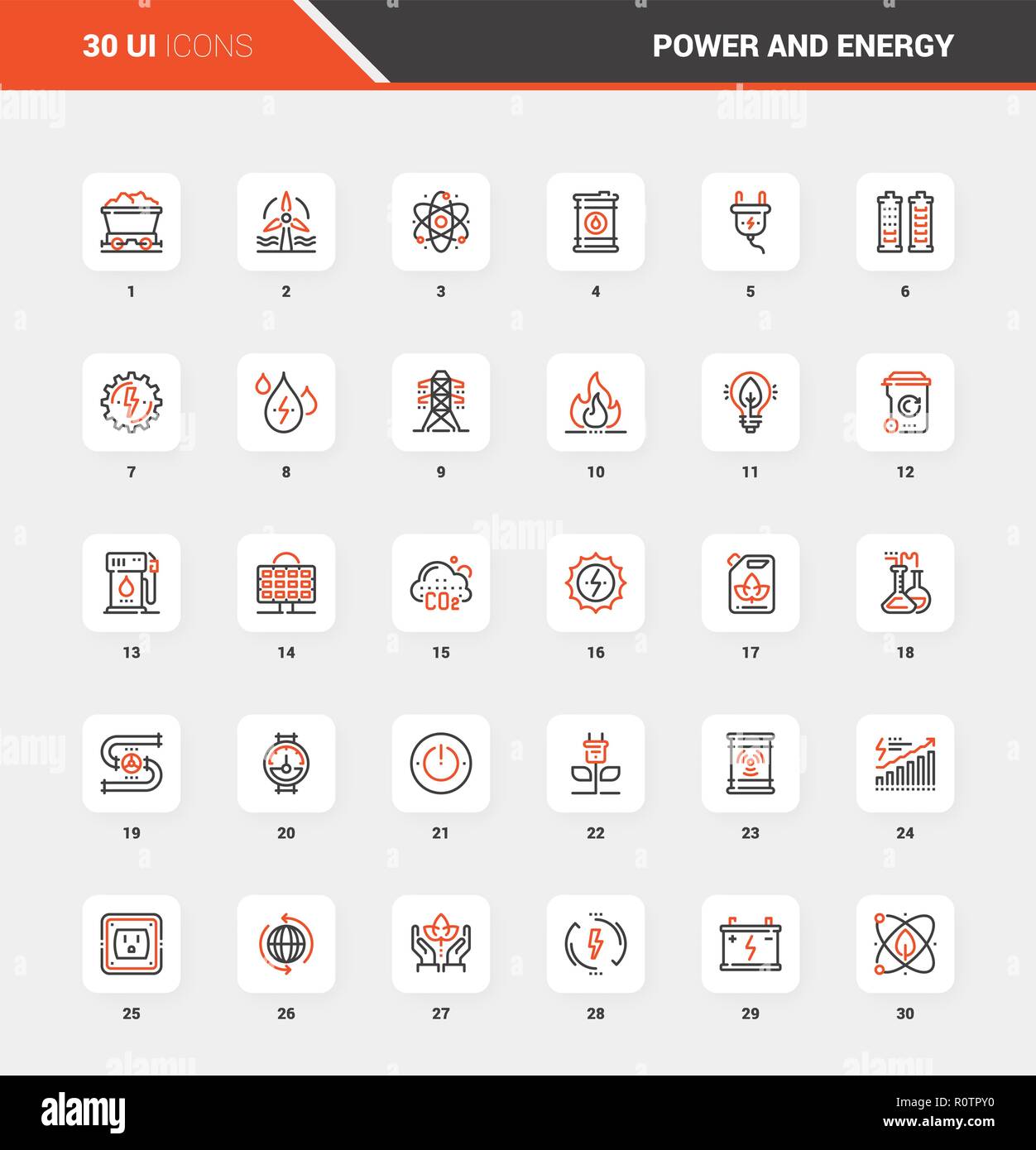 Flat oil industry web Stock Vector Images - Alamy