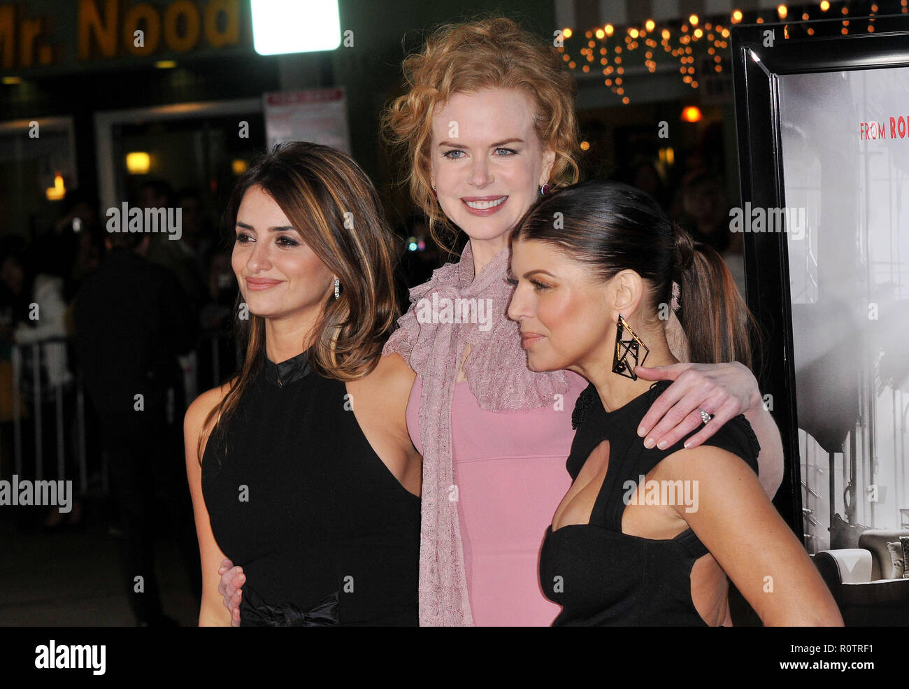 Penelope Cruz Nicole Kidman Fergie Ferguson 17 - Nine LA Premiere at ...