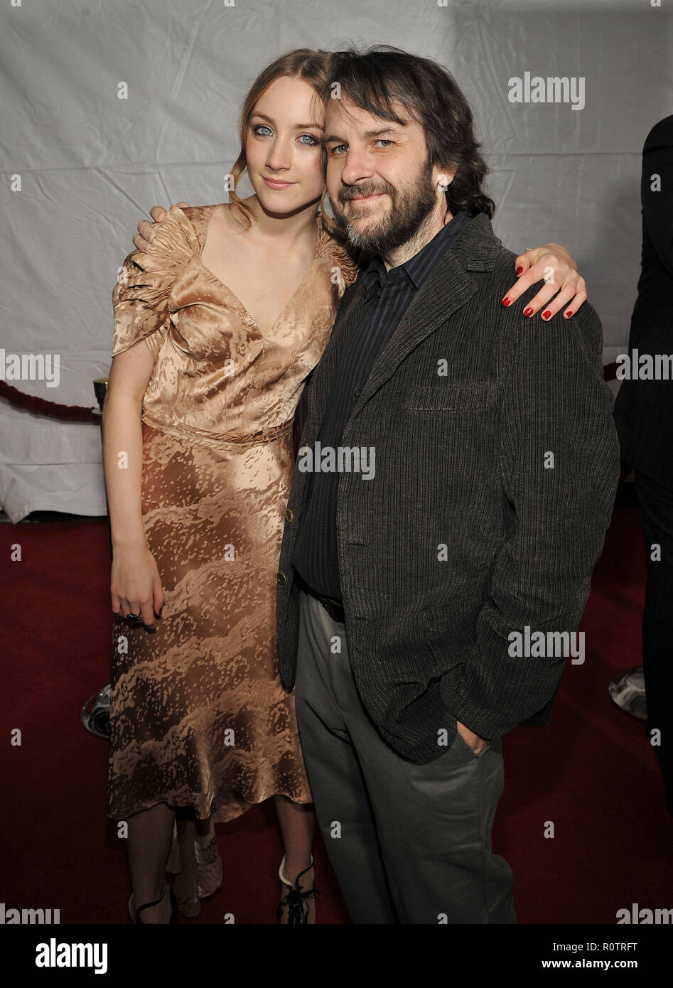 Peter Jackson Saroirse Ronan 29 - The Lovely Bones Premiere at the ...