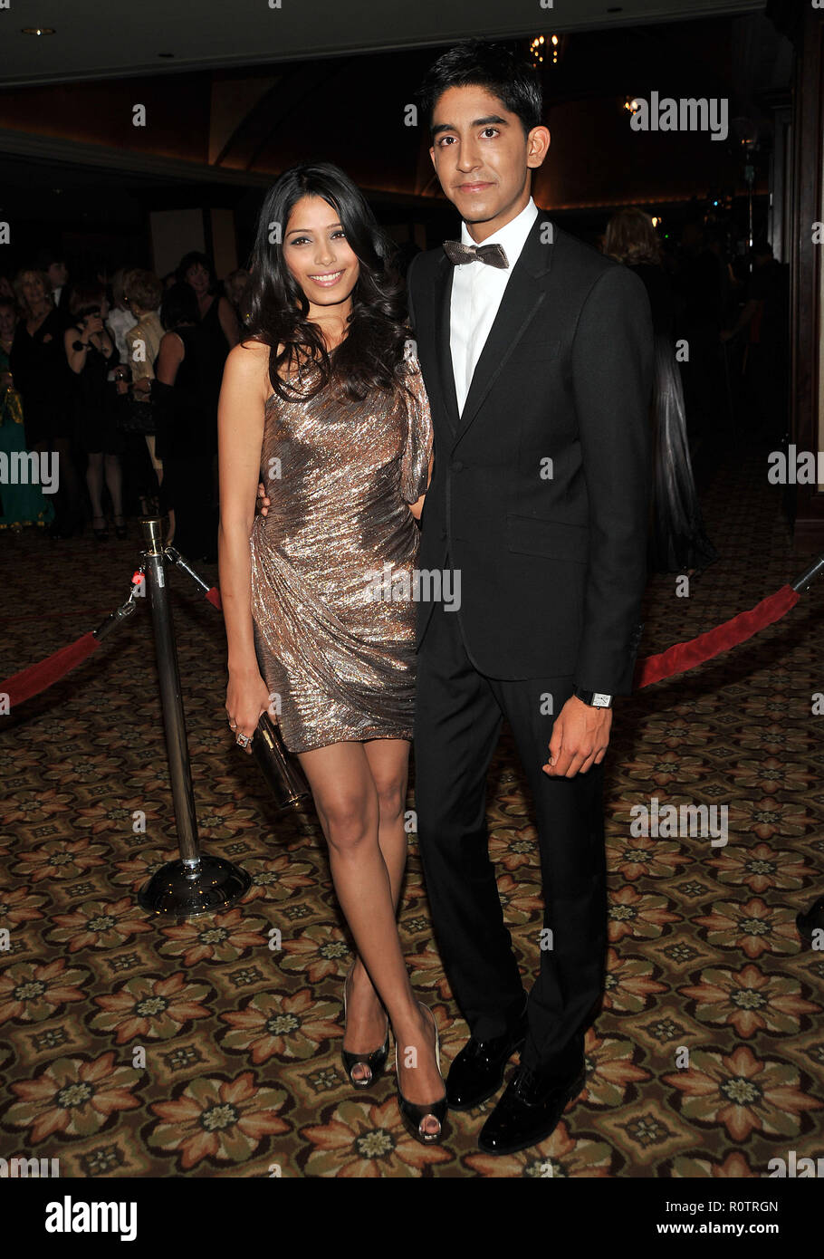 Freida Pinto and Dev Patel - DGA - 61th Director Guild Awards at the ...