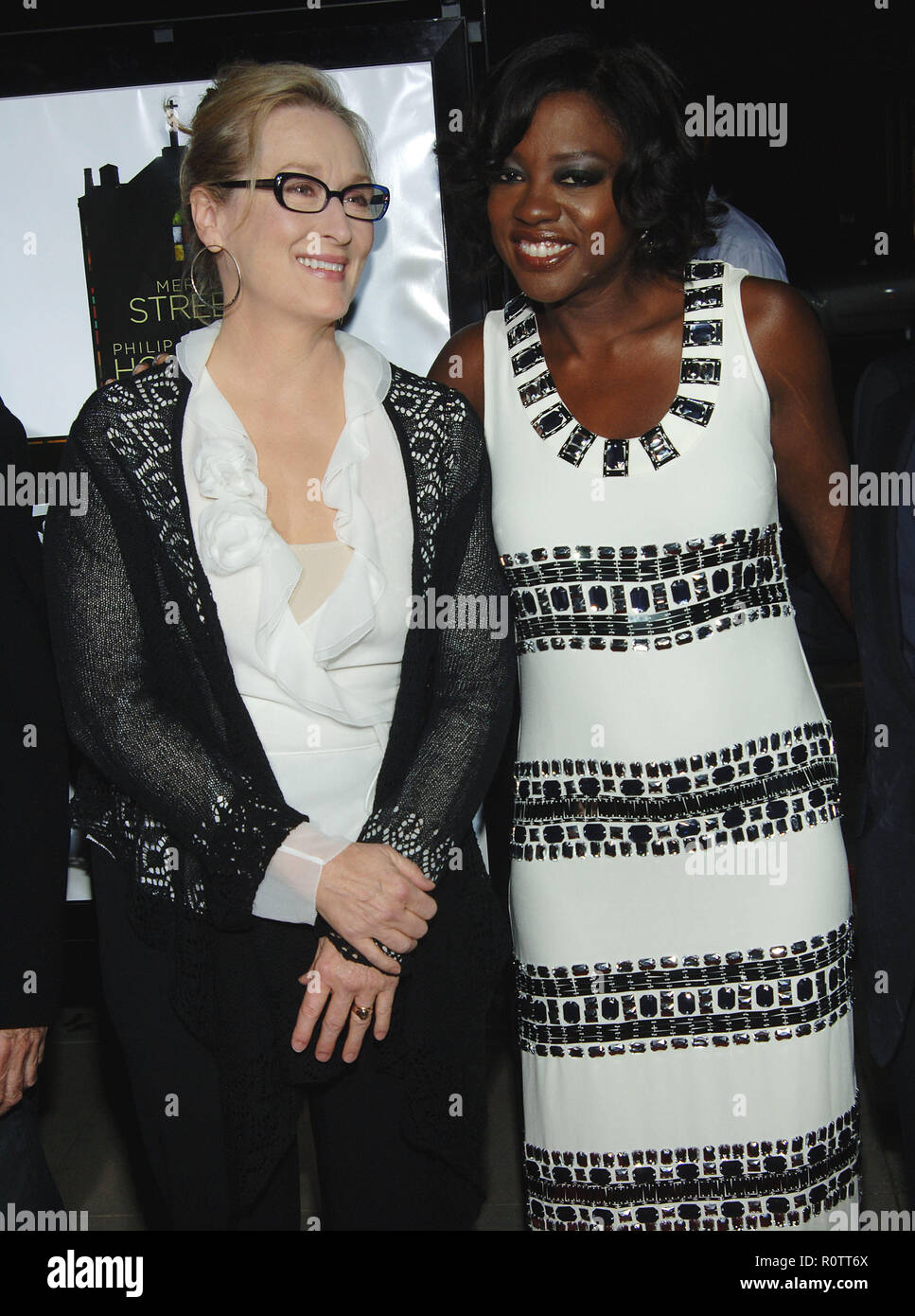 Meryl Streep and Viola Davis - Doubt Premiere at the AMPAS Theatre In ...