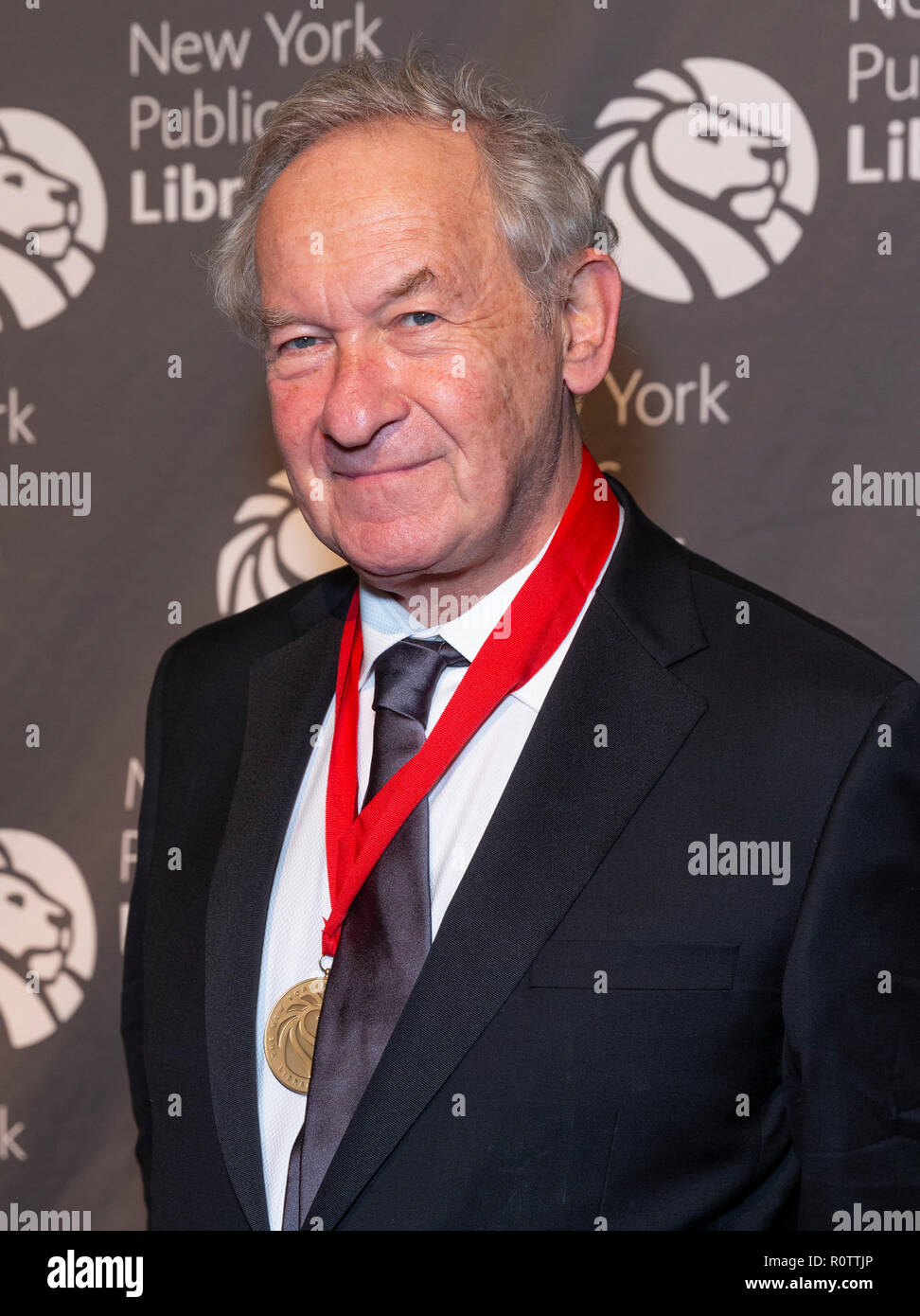 New York, NY - November 5, 2018: Simon Schama attends the New York ...