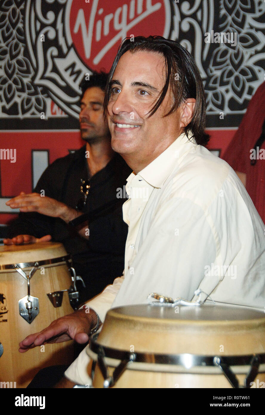 Andy Garcia with the Cineson All Stars performing at the The Lost City ...