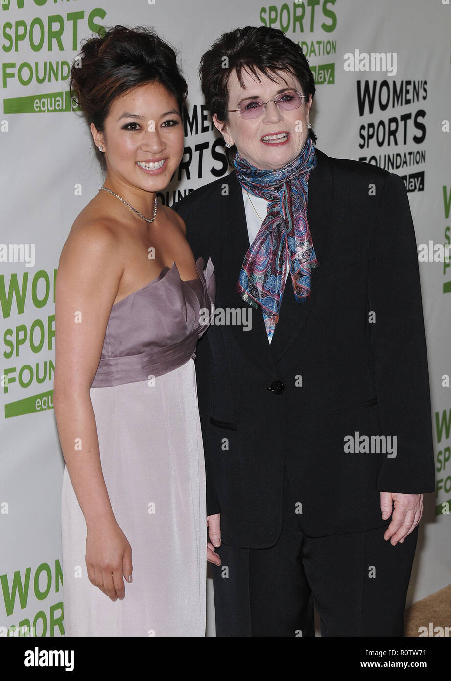 Michelle Kwan with Billie Jean King - The Billies, Women in Sport ...