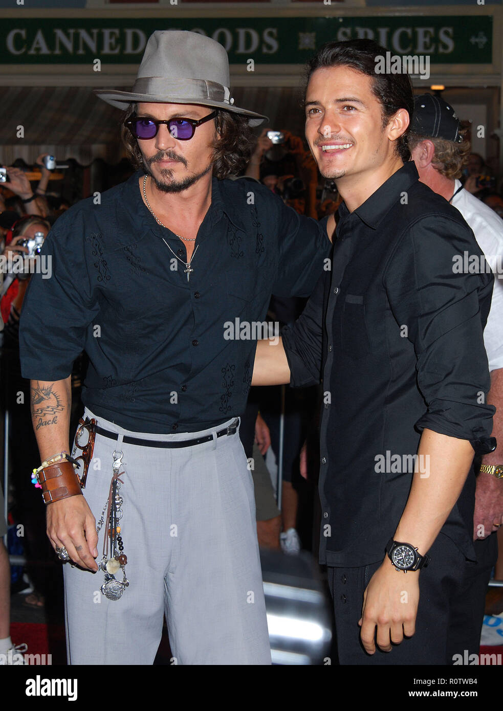 Orlando Bloom And Johnny Depp