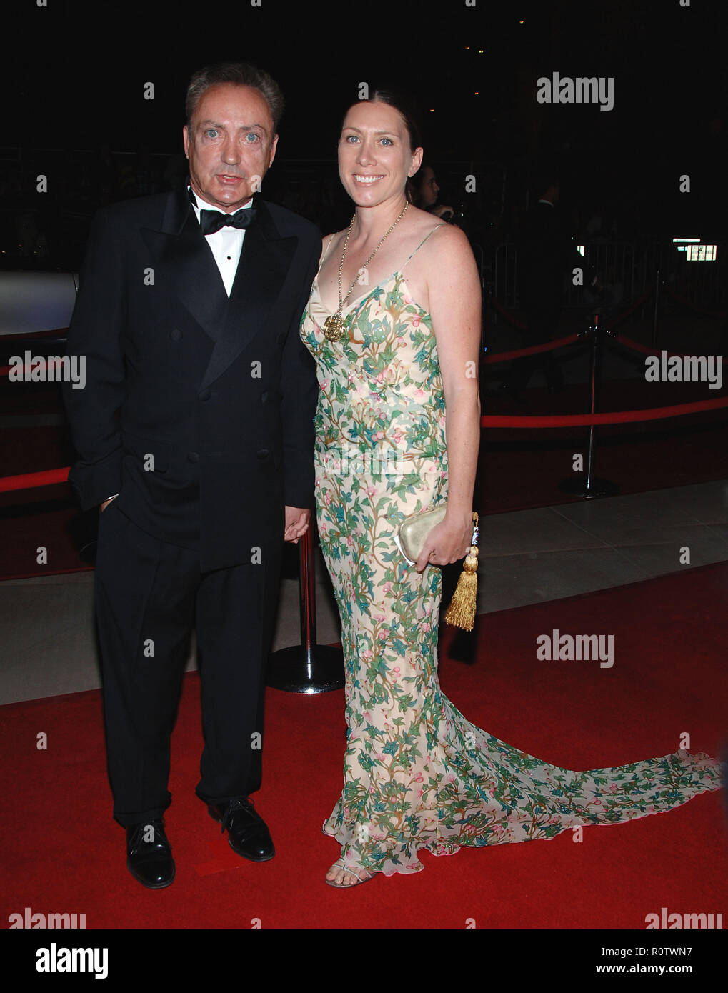Udo Kier with Jennifer Dorman arriving at the PALM SPRING International ...