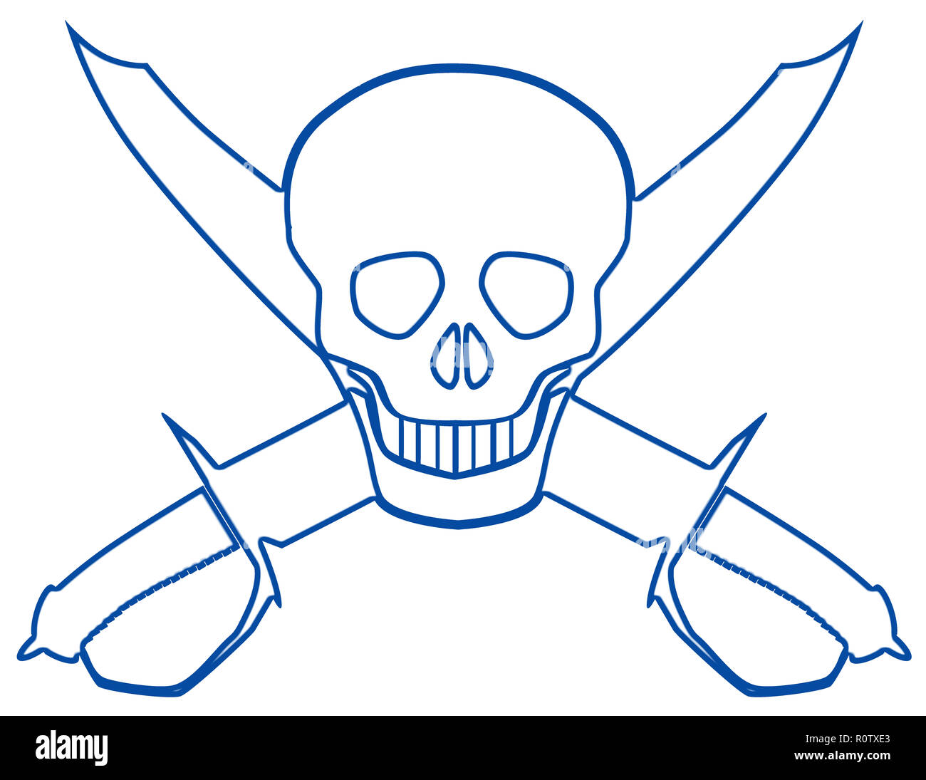 Simple Skull And Crossbones Images
