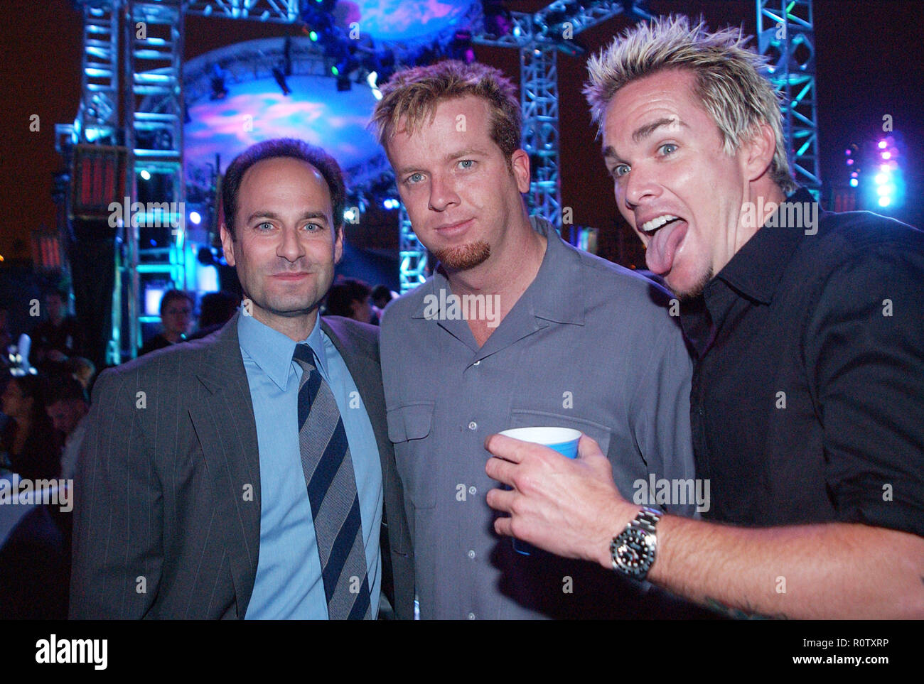 Doug Belgrad (ex-producer) with McG and Mark McGraw at the party for ...