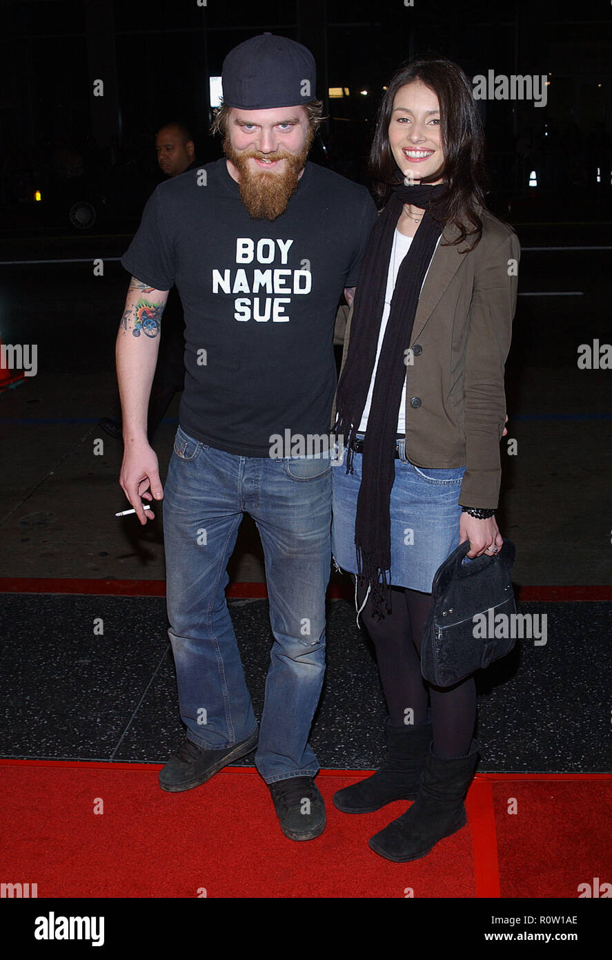 Ryan Dunn with girl friend arriving at the Gumball 3000 Premiere at the ...