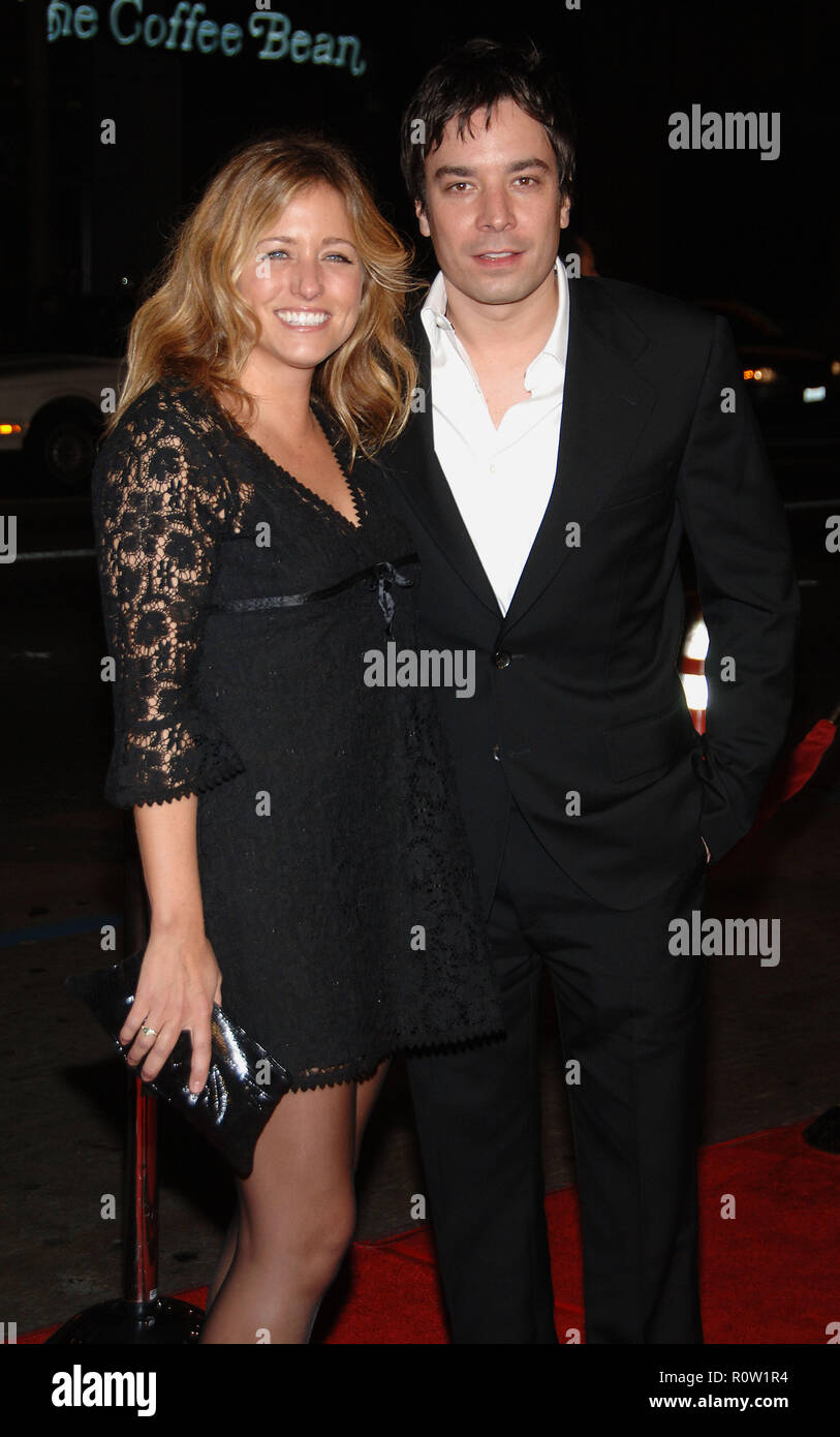 Jimmy Fallon and Nancy Juvonen ( Ex- producer) at the Music And Lyric ...