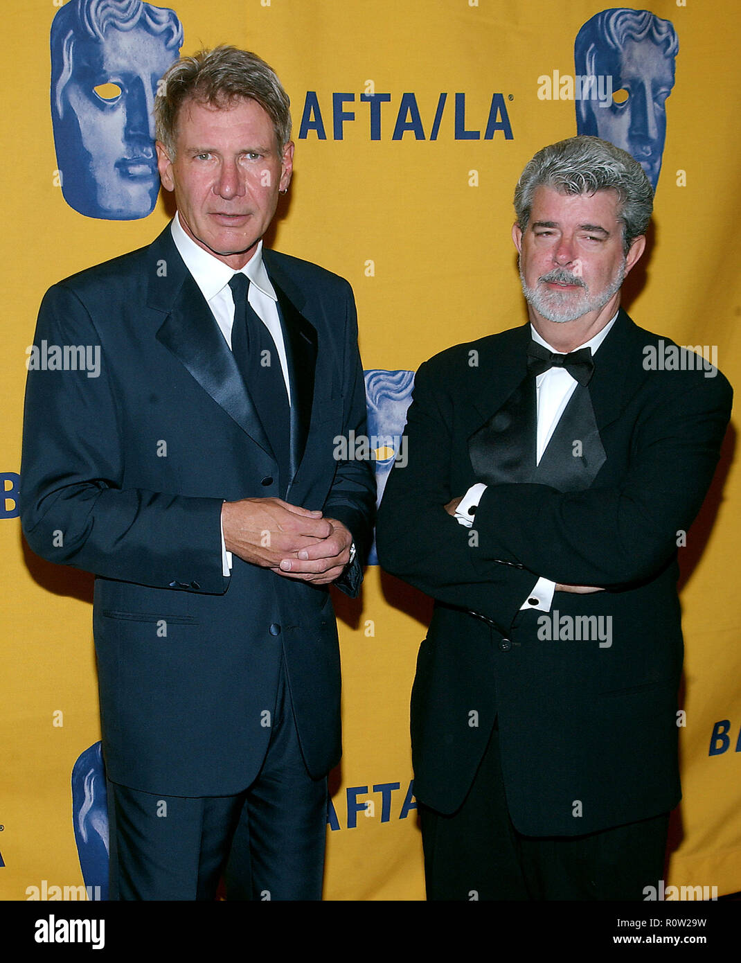 Harrison Ford and George Lucas at The 11th Annual BAFTA-LA -Britannia ...