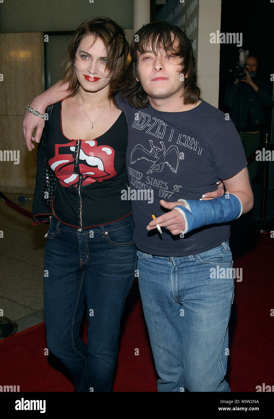 Edward Furlong arriving at the Premiere of spun at the Pacific's ...