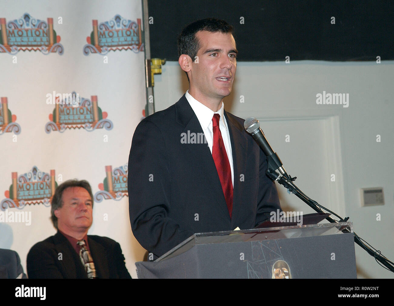 Gill Garcetti at the opening ceremony of the Hollywood Hall of Fame in ...