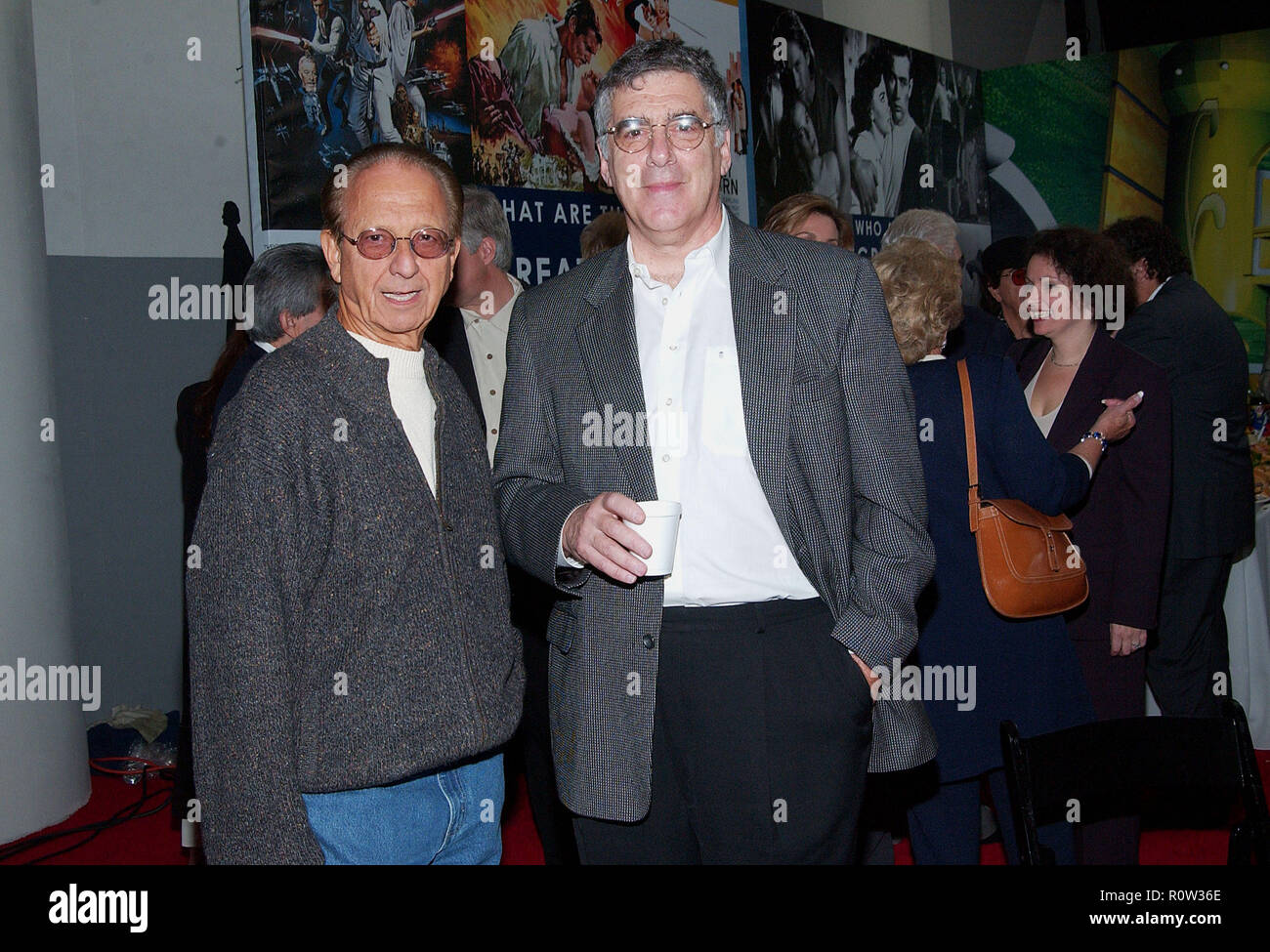 Elliott Gould and Norby Walters at the opening ceremony of the ...