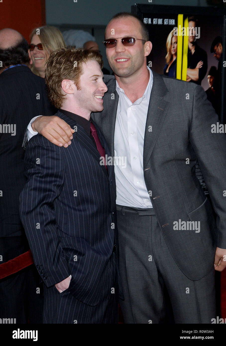 Seth Green and Jason Statham arriving at the Premiere of " The Italian ...