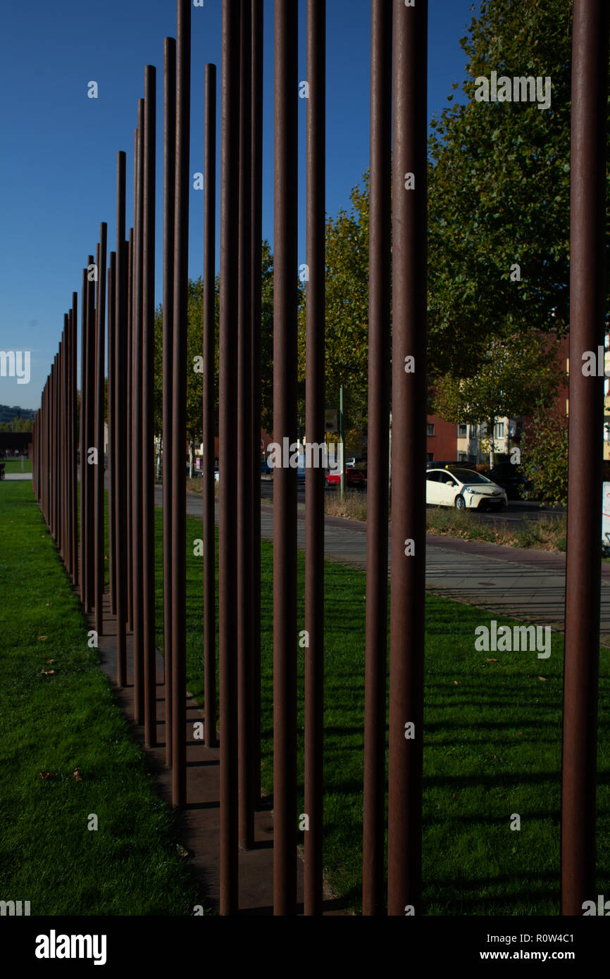 East germany border fence hi-res stock photography and images - Alamy