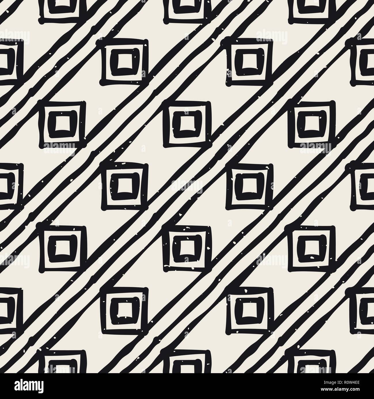 Vector seamless pattern. Modern stylish abstract texture Stock Vector ...