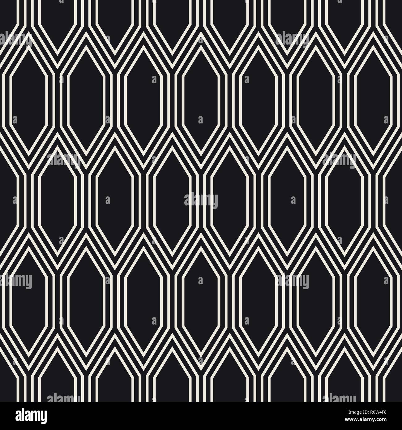 Vector seamless pattern. Modern stylish abstract texture. Repeating ...