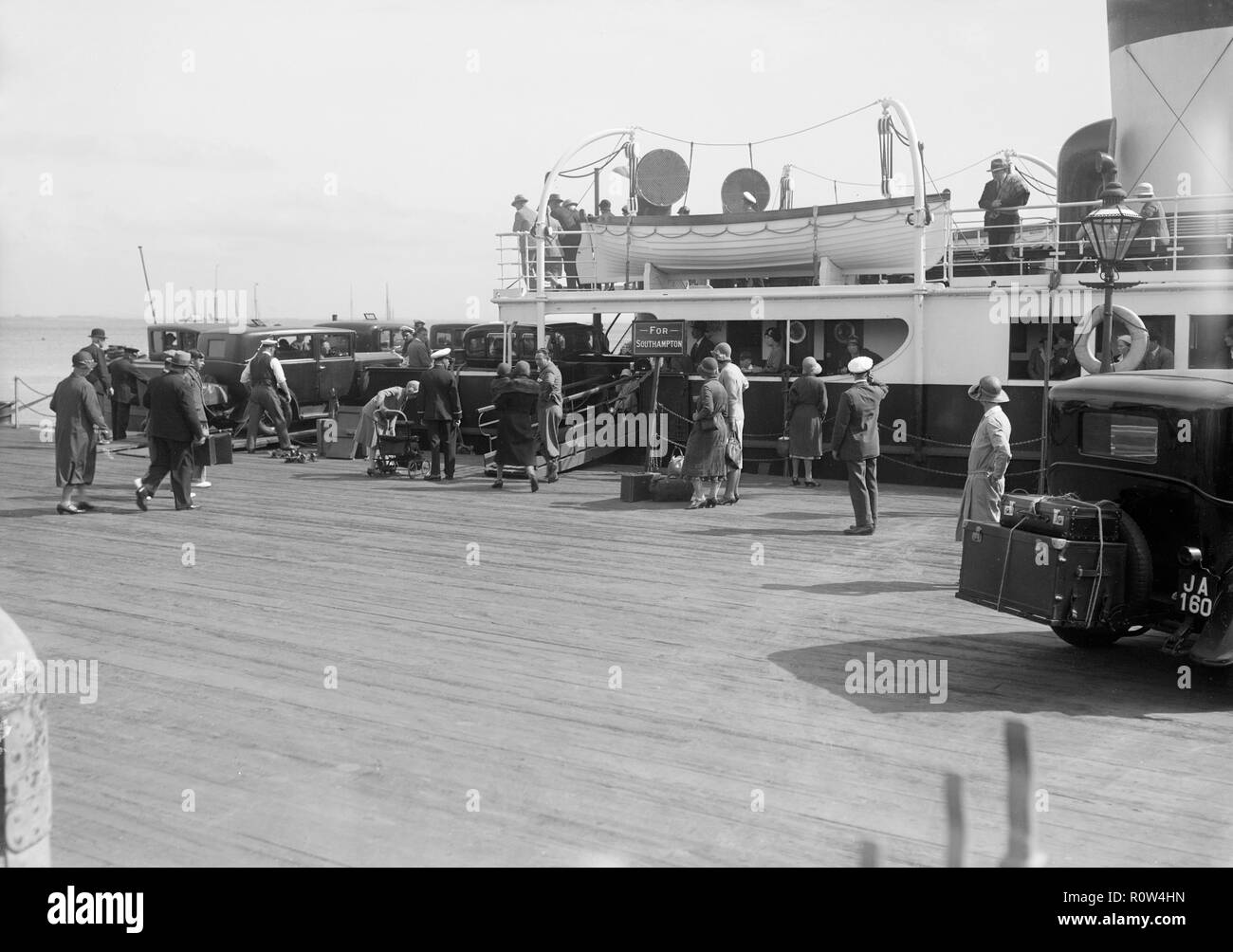 1920s ferry Black and White Stock Photos & Images - Alamy