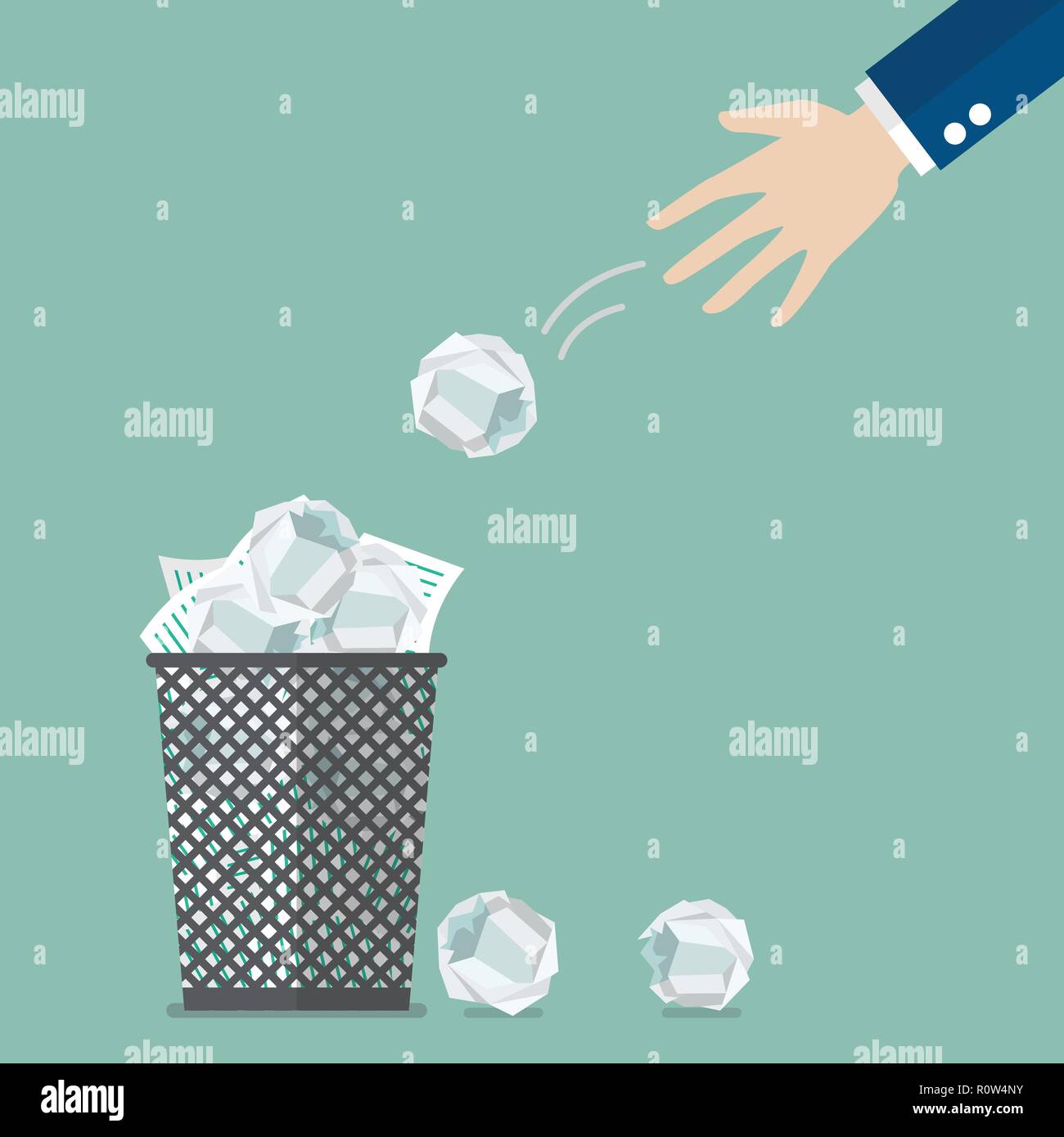 Paper Trash Vector