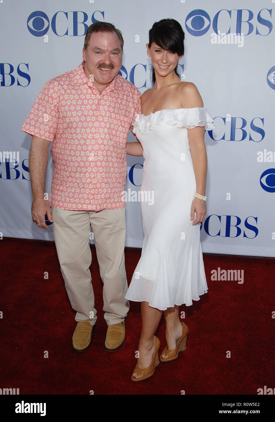 Jennifer Love Hewitt arriving at the CBS television Critic Assocoation ...