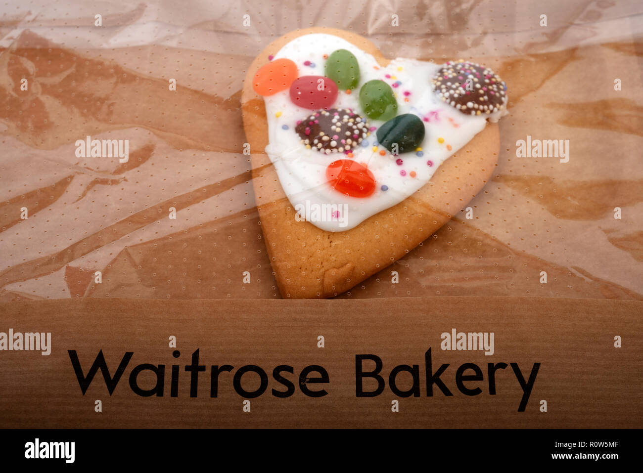Waitrose Bakery biscuit Stock Photo - Alamy