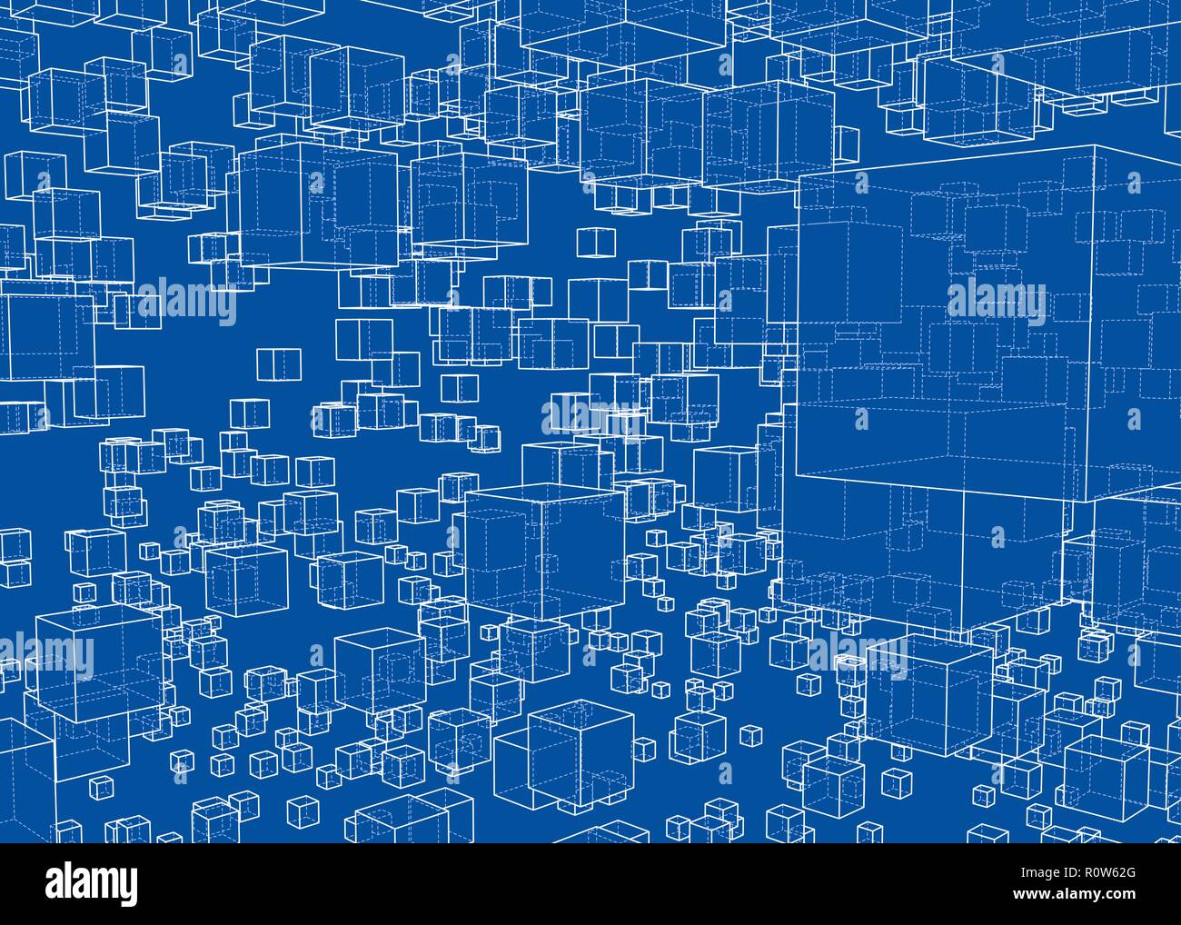 Vector abstract boxes background Stock Vector Image & Art - Alamy